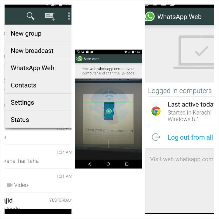 Access WhatsApp On Your Computer Through Web!