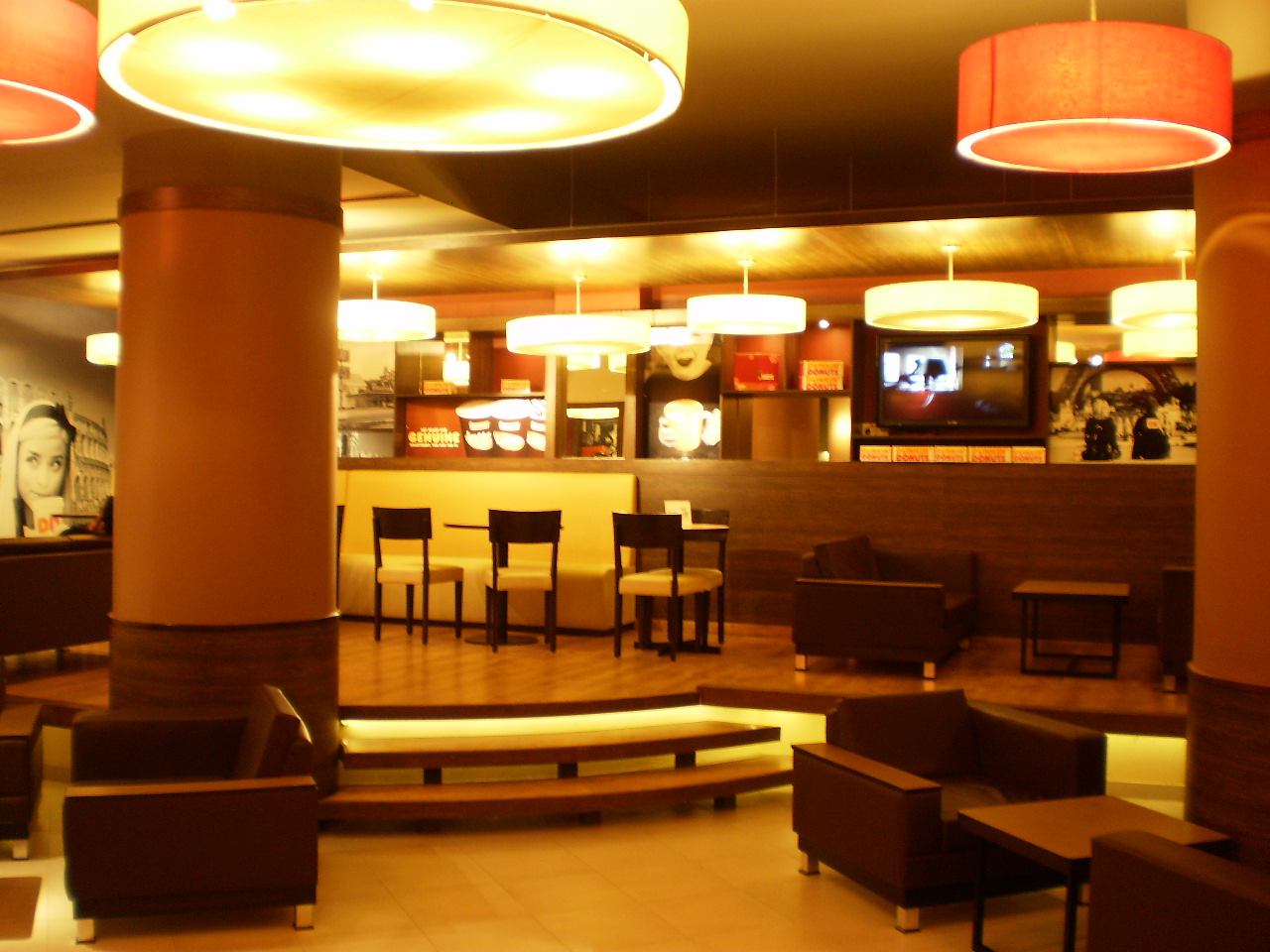 Dunkin Donuts Store Interior