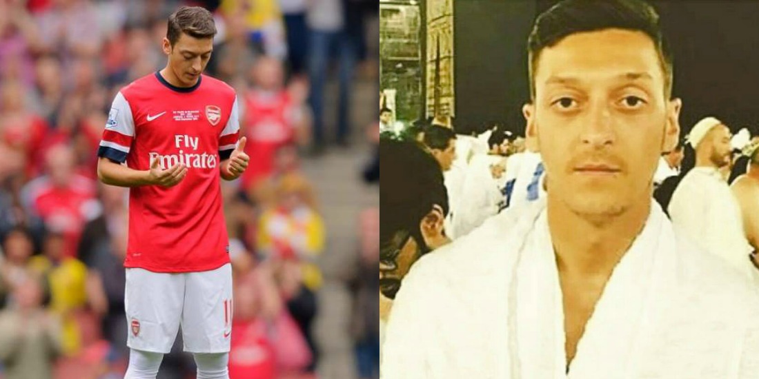 While The Football World Parties, Ozil Visits Refugees And Performs ...