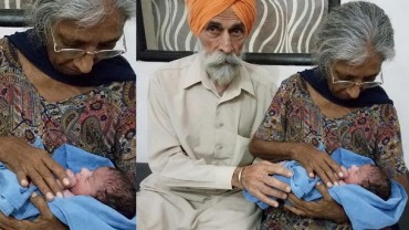 72-Year-Old Indian Woman Gives Birth To Her First Baby!