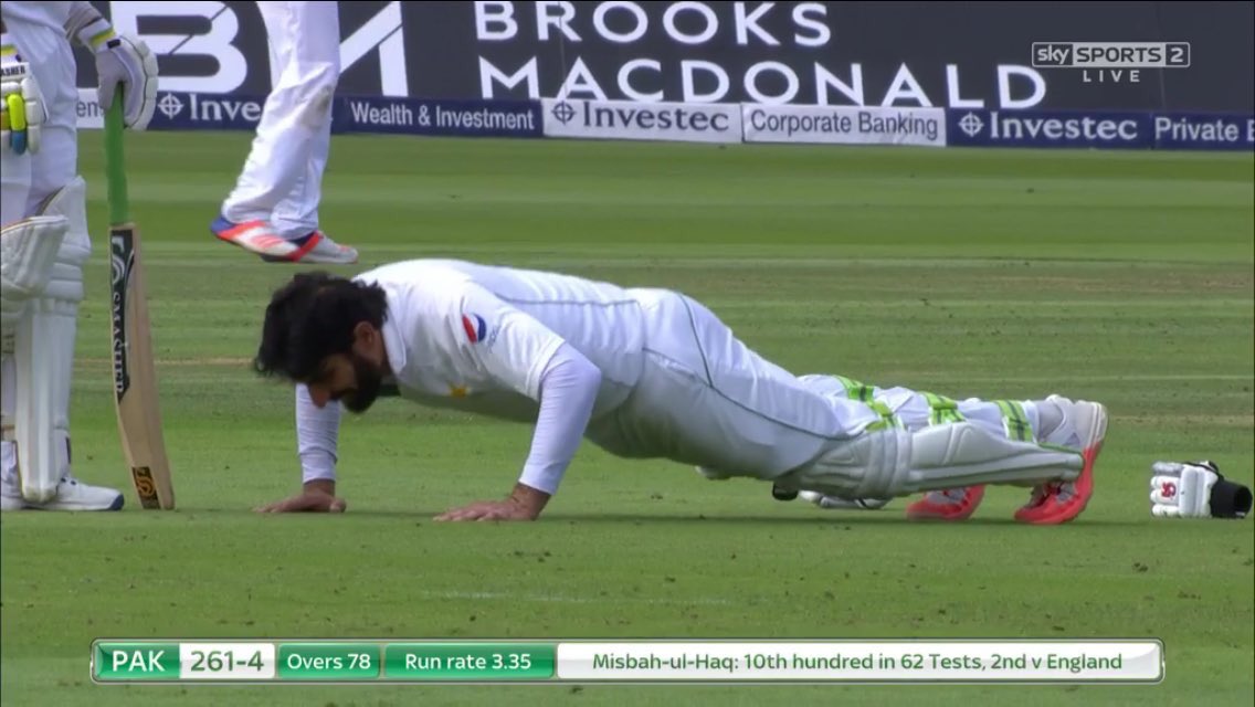 King Misbah Has A Message For All His Haters