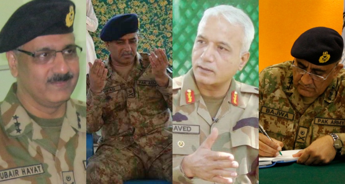 After Raheel Sharif Retirement, Who'll Lead Pakistan Army from these 4?