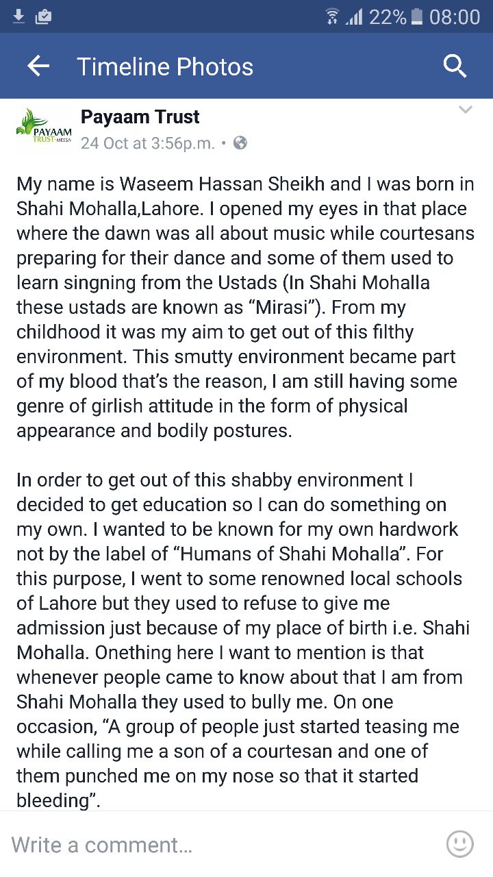 Waseem Hassan aka "The Axcuse Me Guy" Rejects "His Story" Through A Video Post!