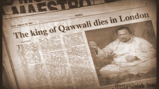 Legend Nusrat Fateh Ali Khan a.k.a NFAK - Biography, Life and Music