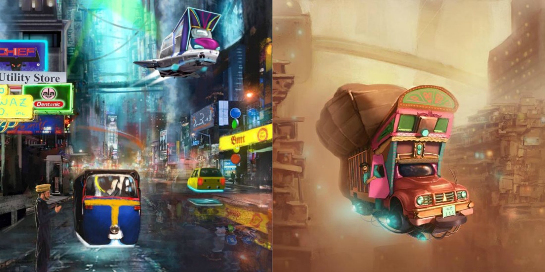 Omar Gilani's Sci-Fi Art Is The Best Thing You'll See Today!