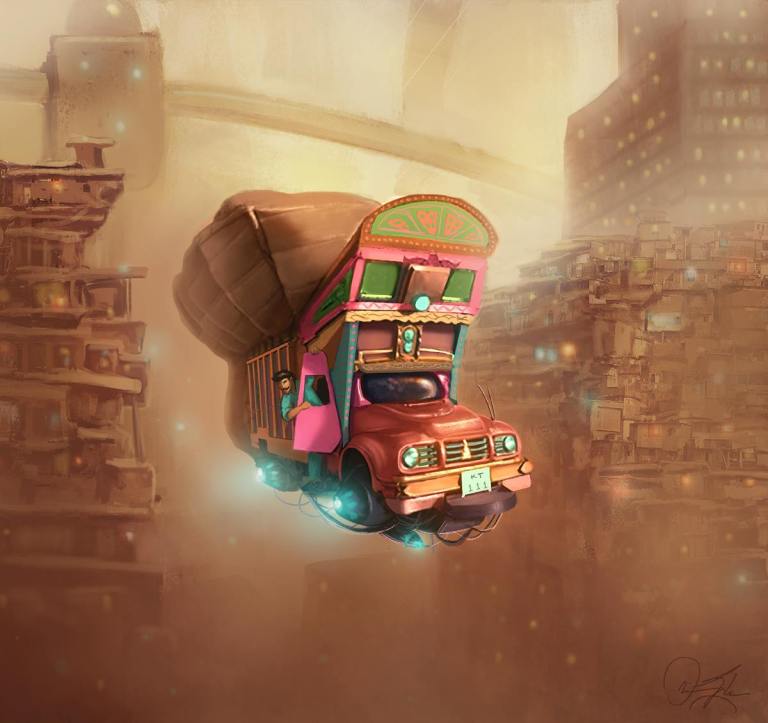 Omar Gilani's Sci-Fi Art Is The Best Thing You'll See Today!