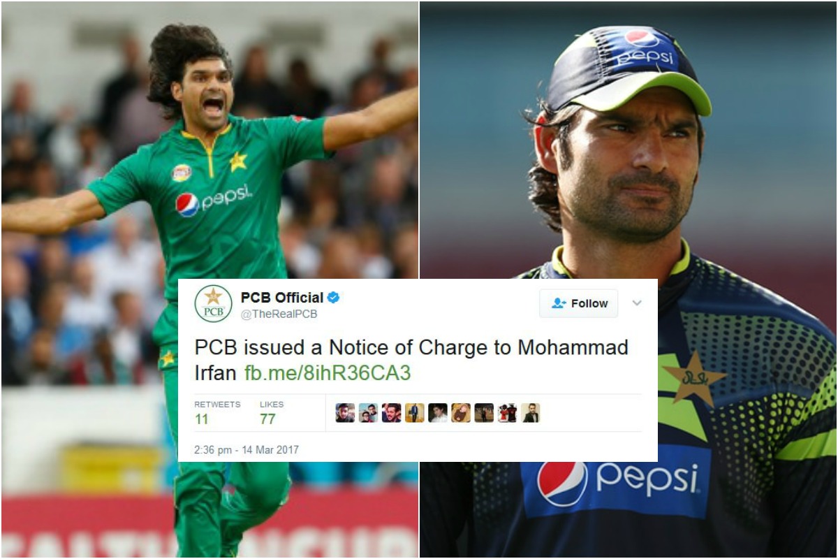 Pakistan S Giant Irfan Got Mixed With Bookies And Might Face Suspension