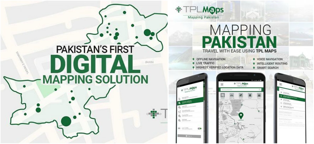 TPL Maps: Pakistan First Digital Mapping Solution Google Map