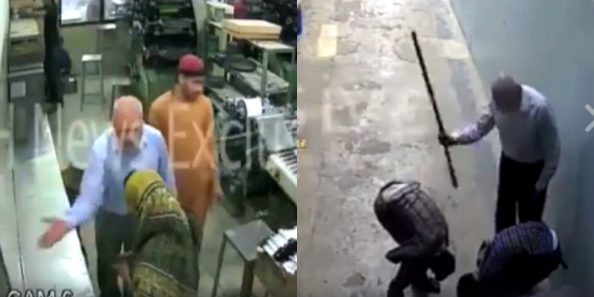 Notorious Factory Owner From Karachi Ruthlessly Beats