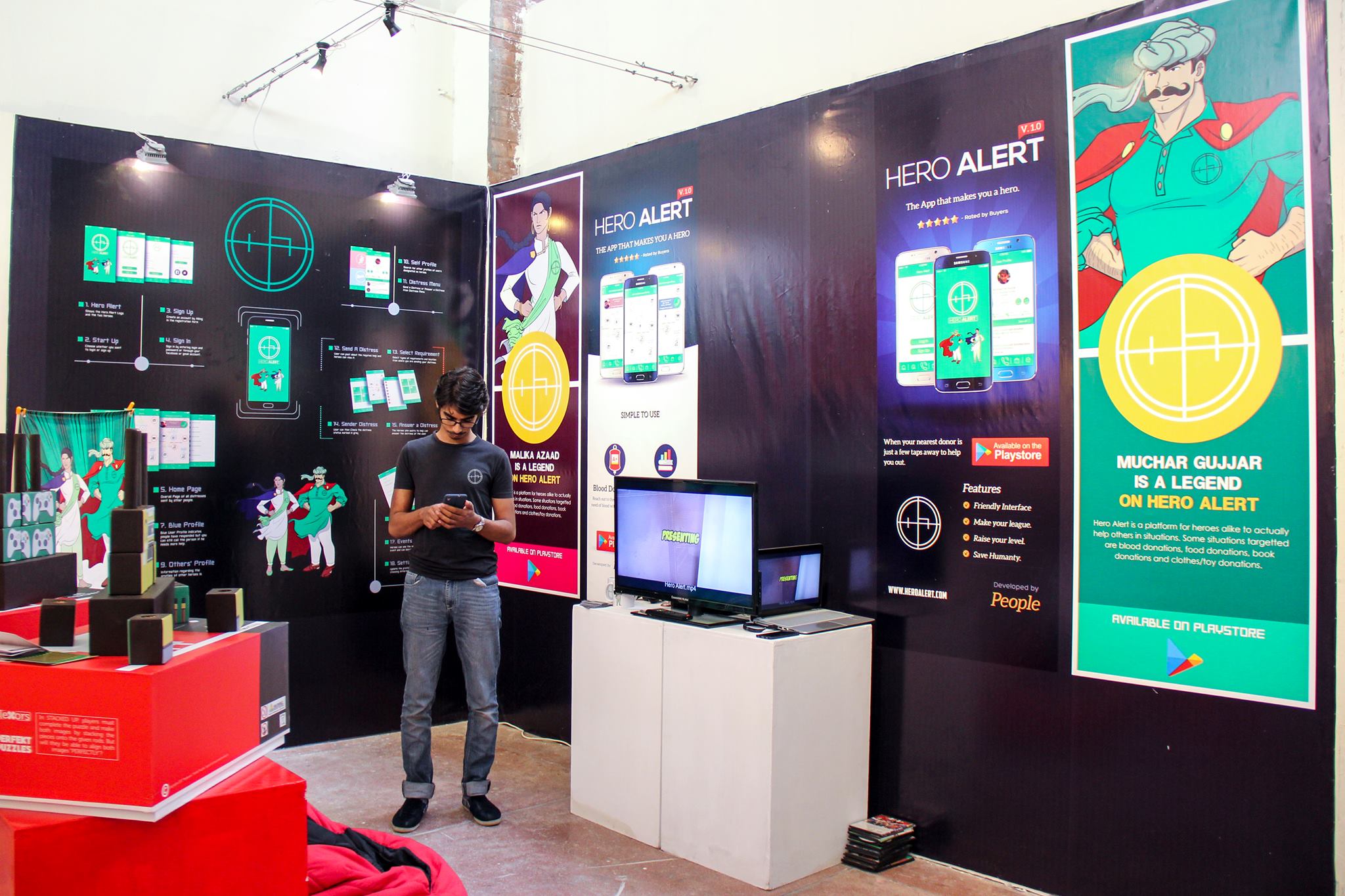 An Application That Allows Everyone To Become A Superhero!