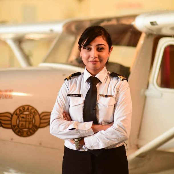 Meet Mahrukh - the Newest Pakistani Female Commercial Pilot from Karachi!