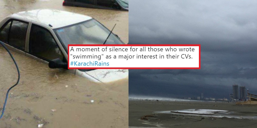 Karachi's Heavy Show of Rain Has absolutely Left the City in Turmoil!