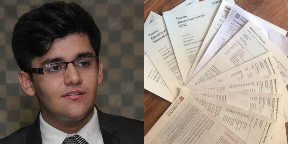 Pakistani Student Hunain Zia Makes The Country Proud By Securing 66 As ...