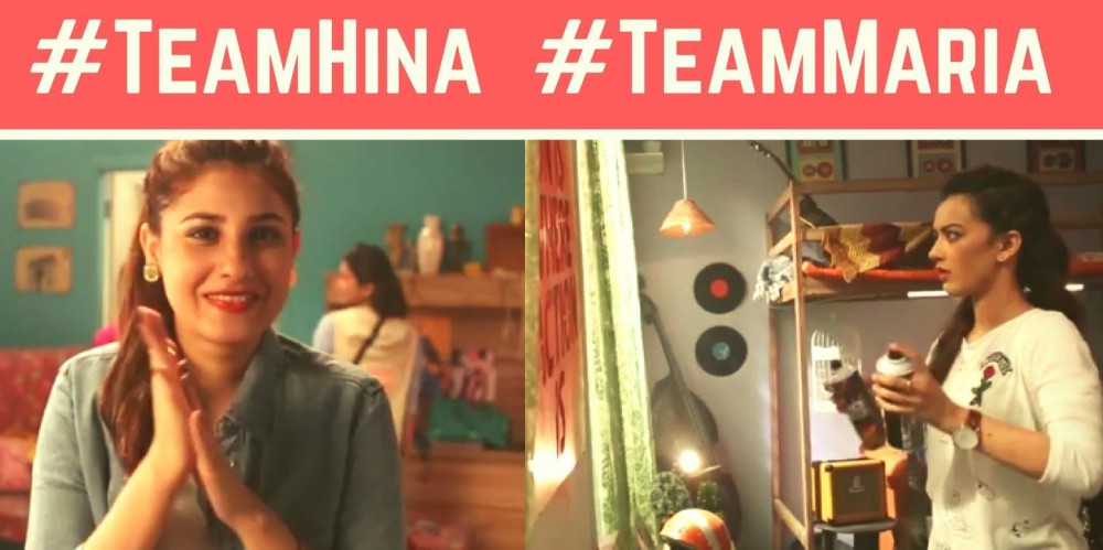 Pakistanis Are Going Gaga Over Hina Altaf and Maria Unera's Voting ...