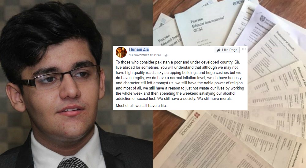 The Wonder Kid Hunain Zia Who Scored 66 As in CIEs Shared a Distinct ...