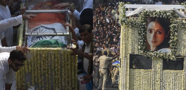 These Final Pictures of Sridevi at her State Funeral are Truly ...