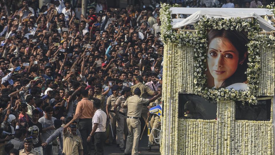 These Final Pictures of Sridevi at her State Funeral are Truly ...