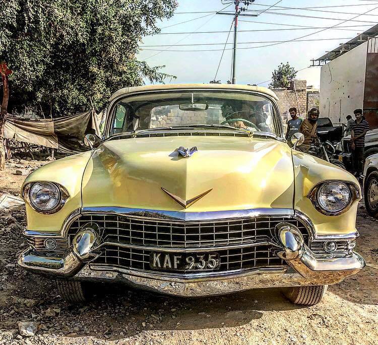 A Garage in Karachi Restored Fatima Jinnah's Classic Cadillac Series ...