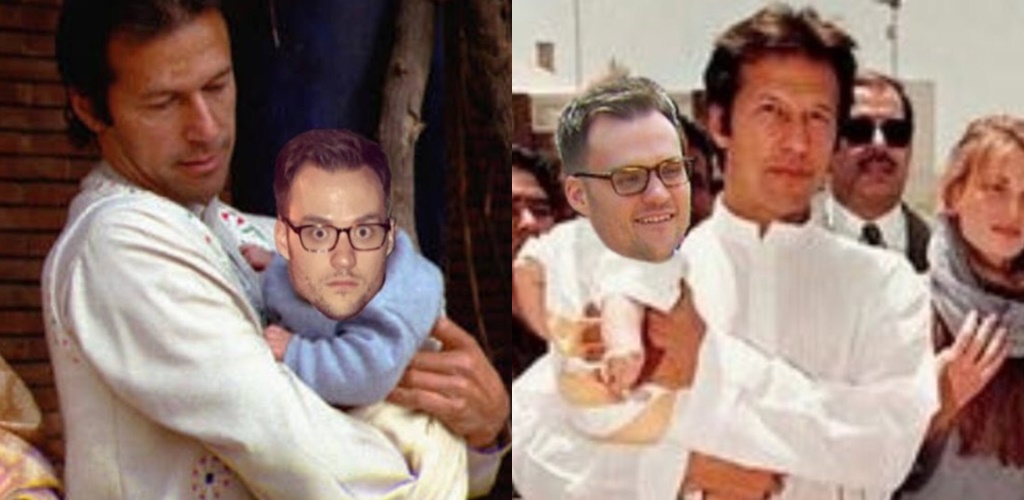 Jeremy 'Khan' McLellan Shares Pictures of Being Imran Khan's Son and It ...