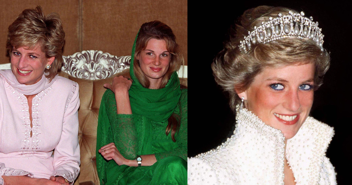 Jemima Khan And Princess Diana