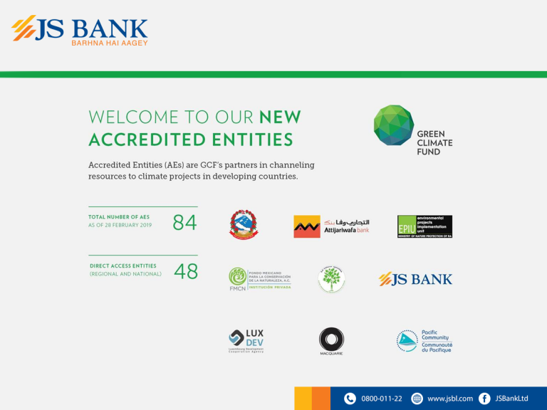 JS Bank Becomes Pakistan’s Accredited|Parhlo.com