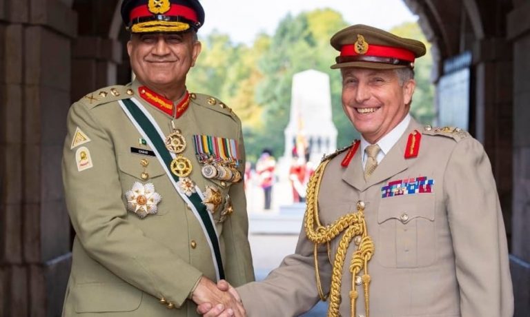 Army Chief Visits UK And Meets With The Britain's Top Officials For ...