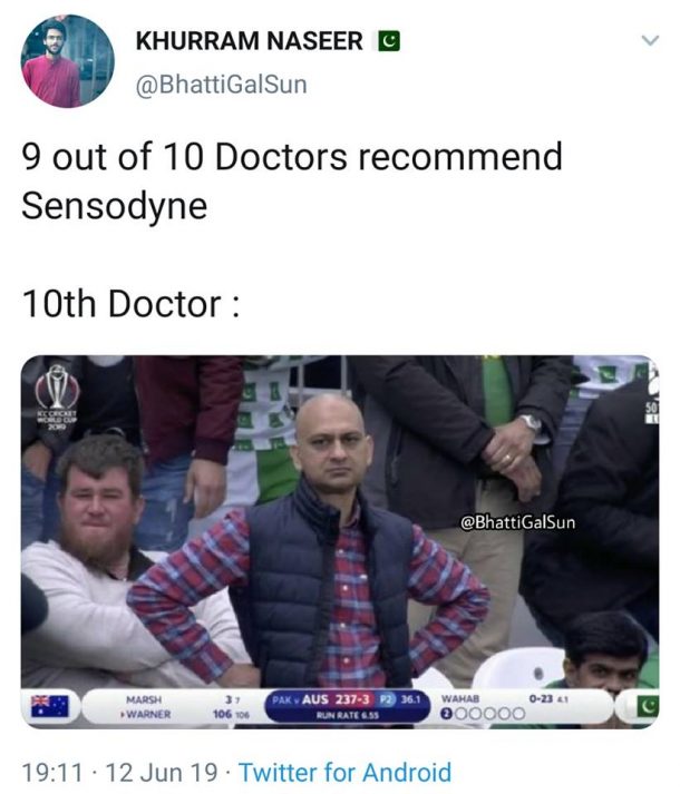 This Pakistani Meme Legend Was Found In Pak VS Aus Match And The ...