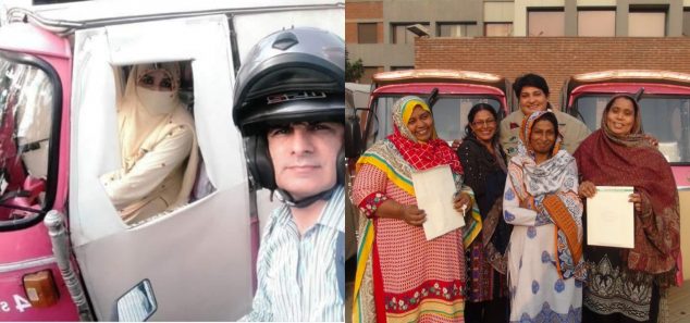 A Woman In Hijab Was Seen Driving A Rickshaw In Lahore And These Are ...