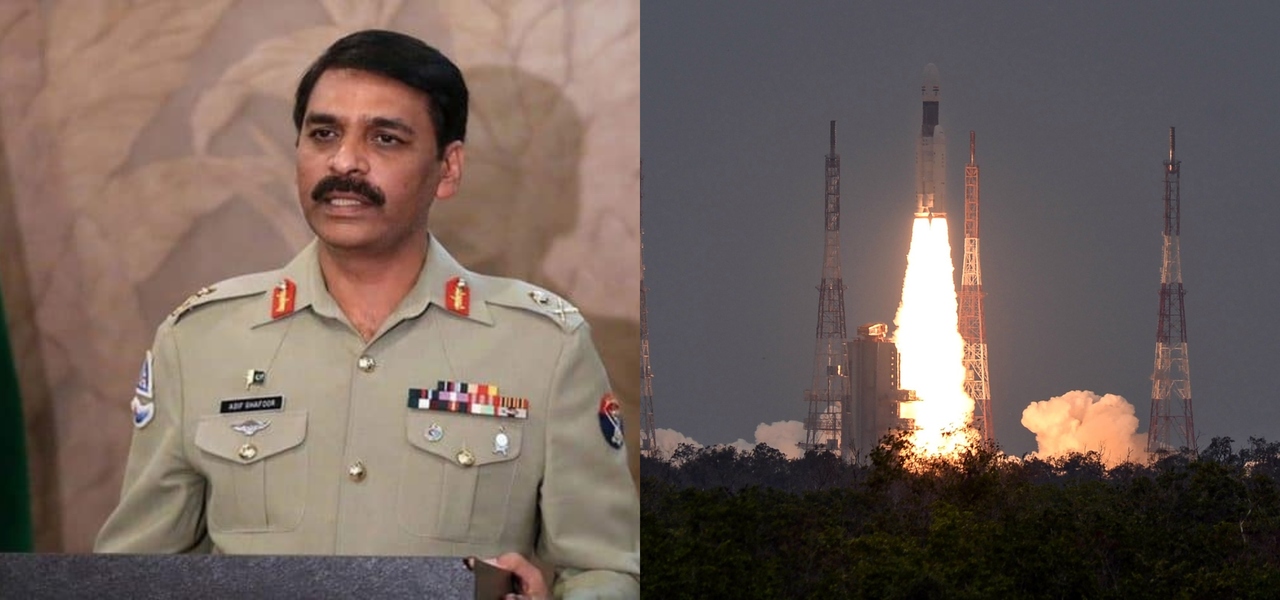 Major General Asif Ghafoor Called Out India Over Its Failed Space ...