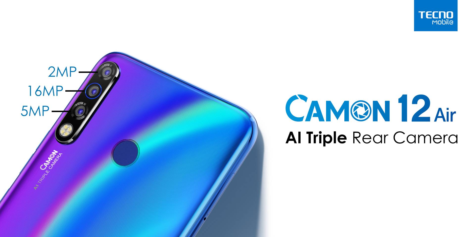 The Amazing Camon 12 Air launched in Pakistan by TECNO for Rs.19999