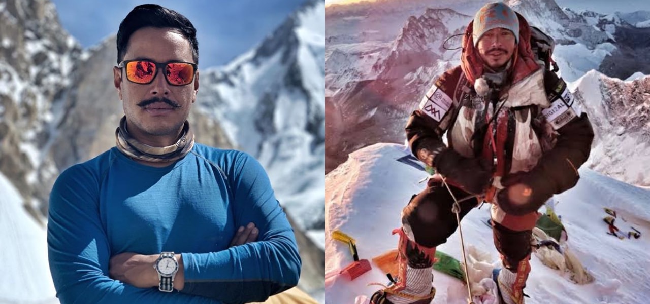 Nepali Mountaineer Sets Record Of Climbing All 14 Highest World Peaks!