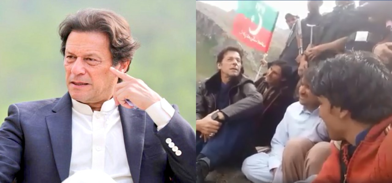 PM Imran Khan’s Video Of Chilling Casually With Locals Of KPK Is Going ...