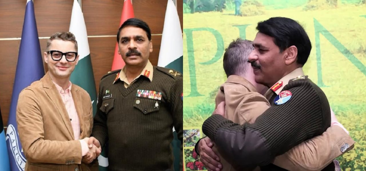 Akcent Meets DG ISPR Asif Ghafoor Over A Nice Cup Of 'Fantastic Tea'!