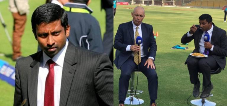 Sri Lankan Commentator Russel Arnold Shows Love For Biryani In Karachi