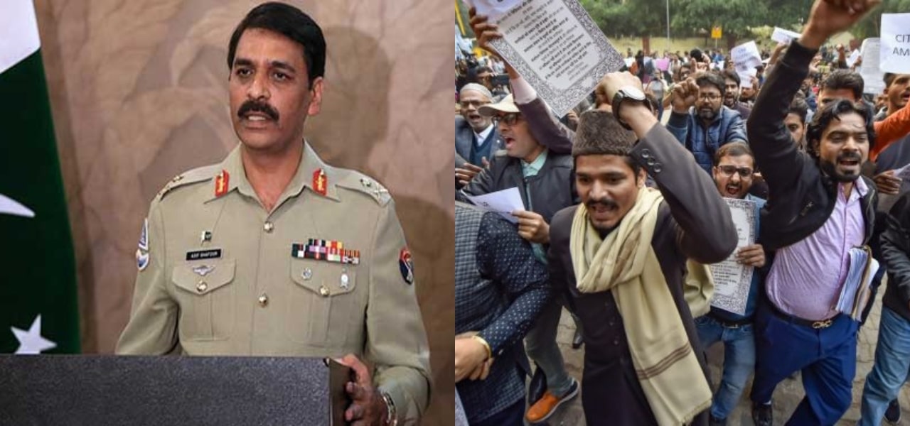 DG ISPR Labels CAB Bill Protest The Beginning Of India's End!