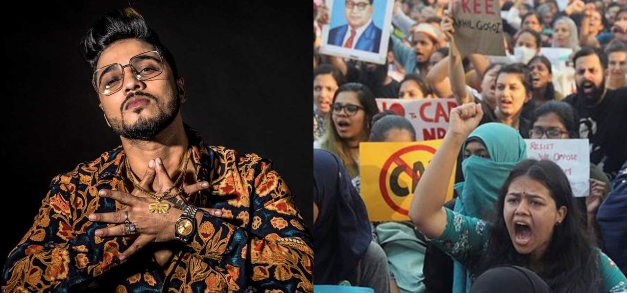 Indian Rapper Raftaar Speaks Against CAA During His Mumbai Concert!