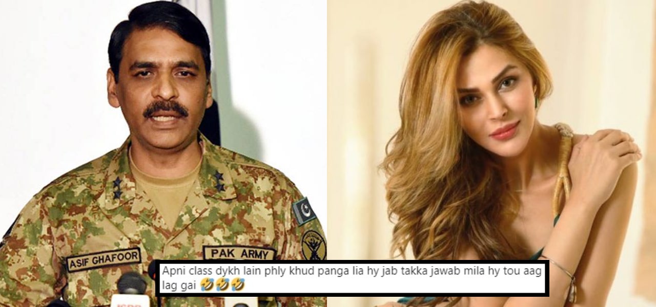 DG ISPR & Sana Bucha's Twitter Feud Has Divided The Netizens!
