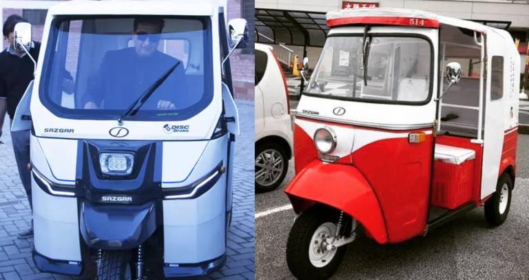 Step Aside Amazon, Pakistan Gets Its Very Own Electric Rickshaw!