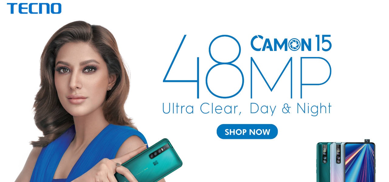 TECNO Has finally Launched Camon 15 in Pakistan!