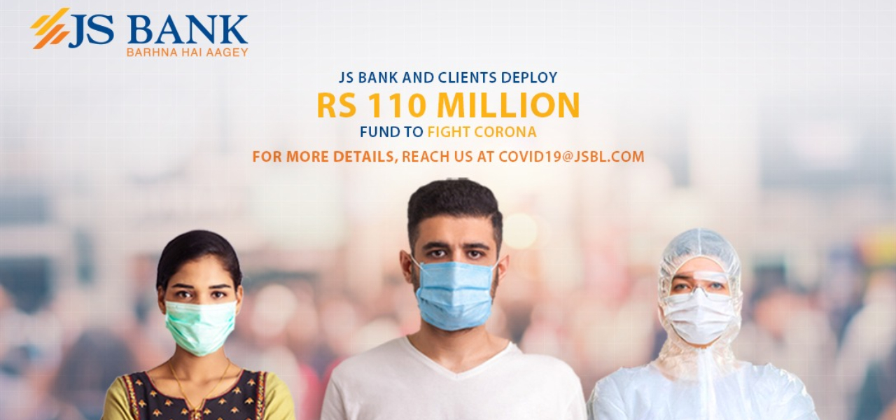 JS Bank & Clients Deploy 110 Million Fund For Immediate COVID-19 Response!
