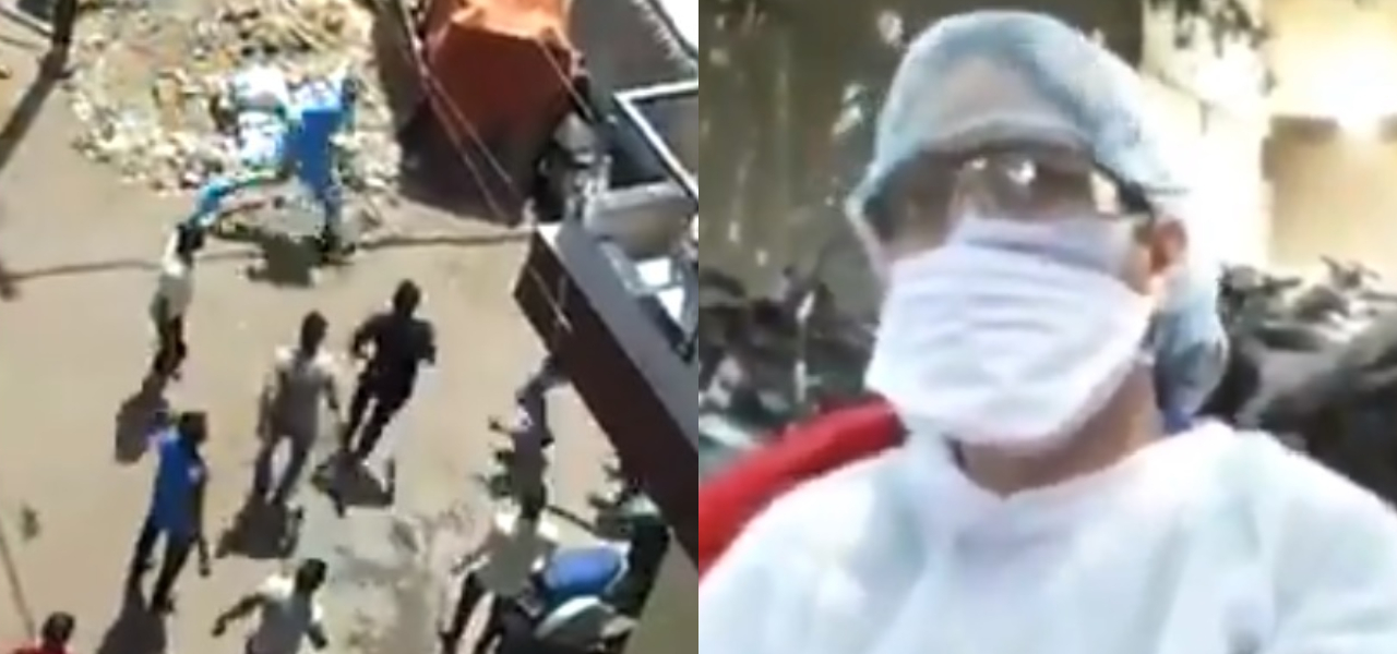 WATCH: Angry Mob Attacks Doctors, Healthcare Workers In India
