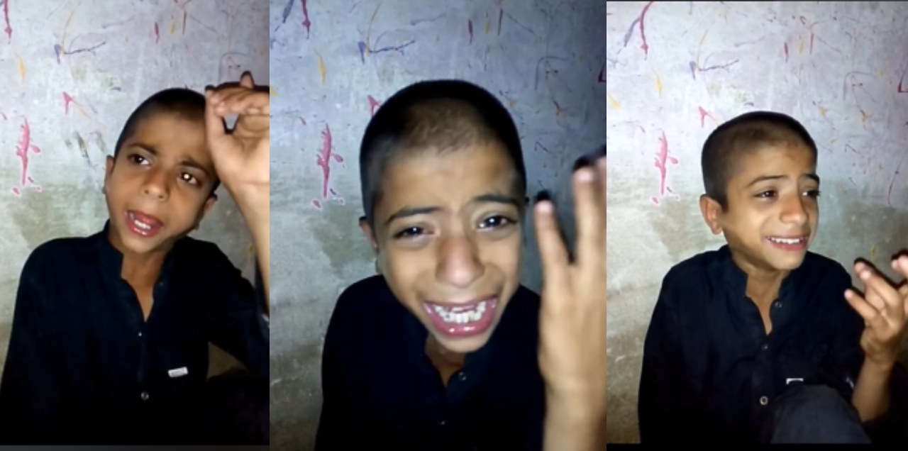This Poor Innocent Boy Screams Of His Tragedies Inflicted by Authorities