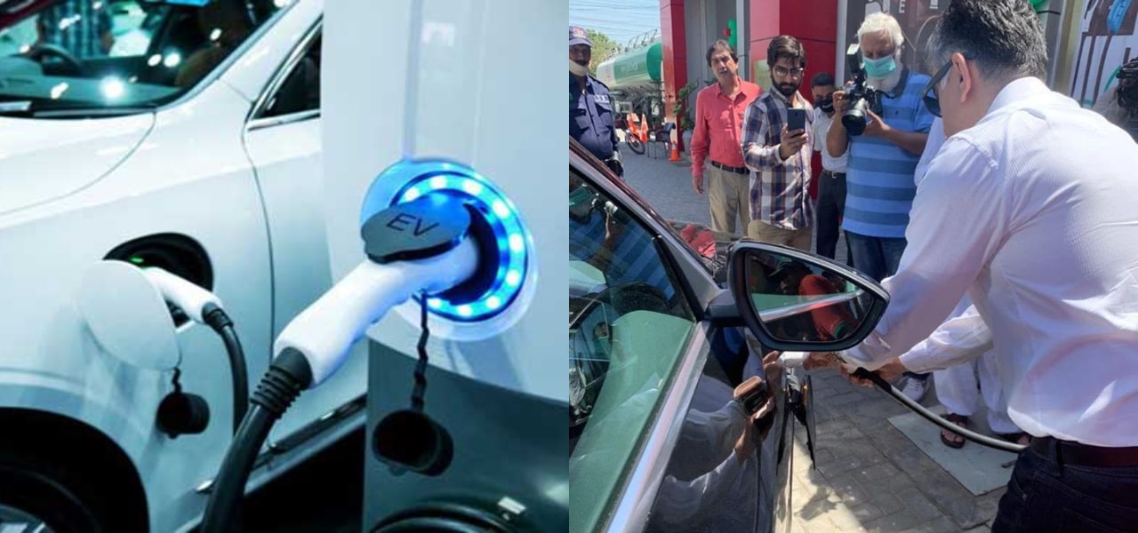 Good News: Pakistan's First Electric Vehicle (EV) Charging Station ...