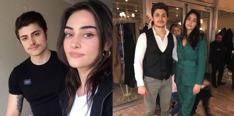 Everyone's Swooning Over Esra Bilgic's Latest Pictures With Her Brother