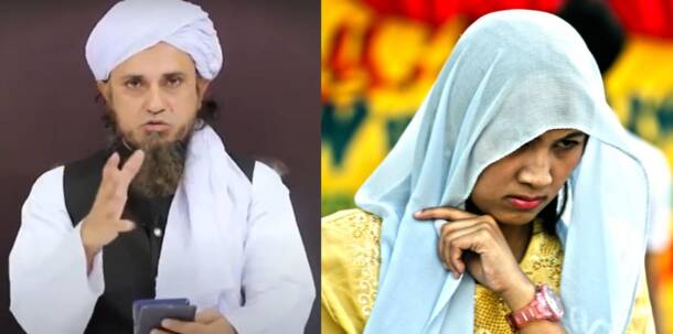 Mufti Tariq Masood Tells Biwi Ko Sudhaarne Ka Tareeqa To A Helpless