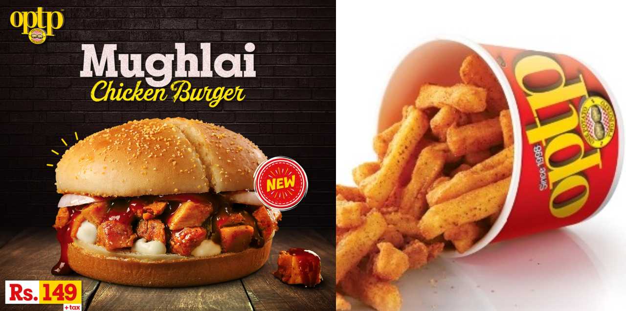 OPTP's New Mughlai Chicken Burger Has Become The Talk Of The Town!