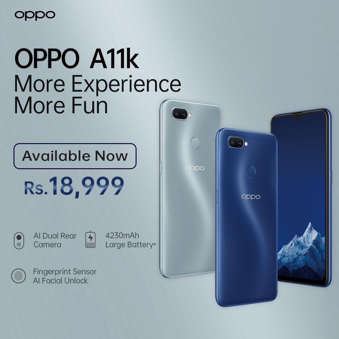 OPPO Launches The Stellar More Fun, More Experience OPPO A11K – A ...