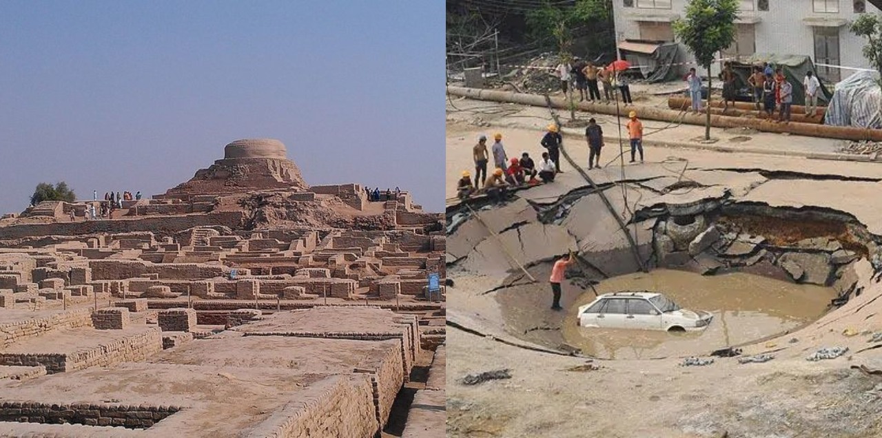 Mohenjo Daro Sewer System