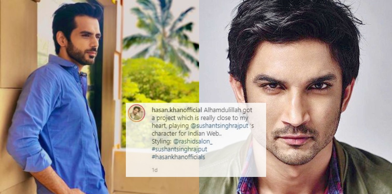 Pakistani Actor Hasan Khan To Play Sushant Singh Rajput In Upcoming ...