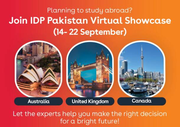 IDP Education Pakistan to launch Virtual Education Showcase from the ...